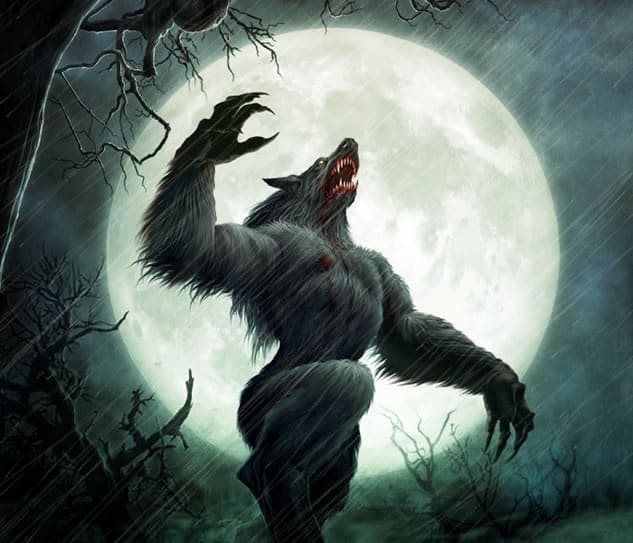 Werewolf Muscle Training with Dumbbells