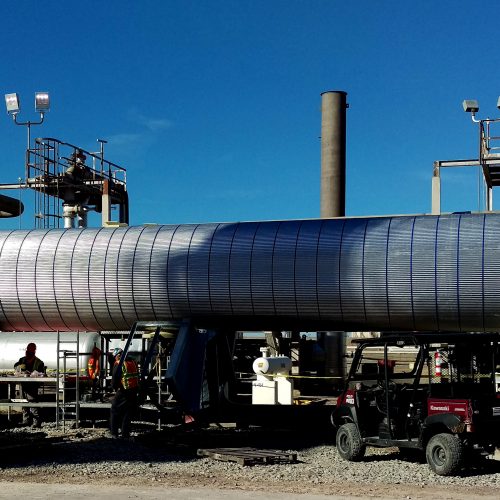 Chemical Tower Installation | UCI