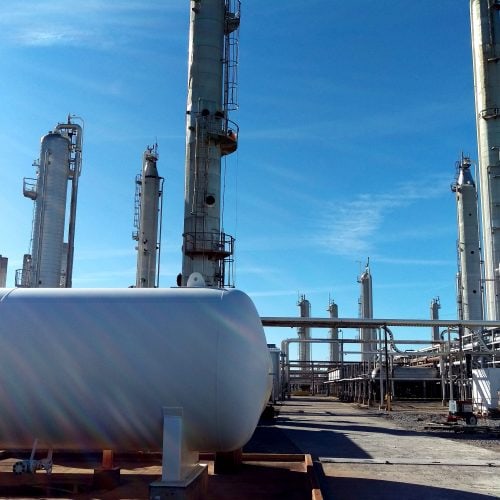 Chemical Tower Installation | UCI