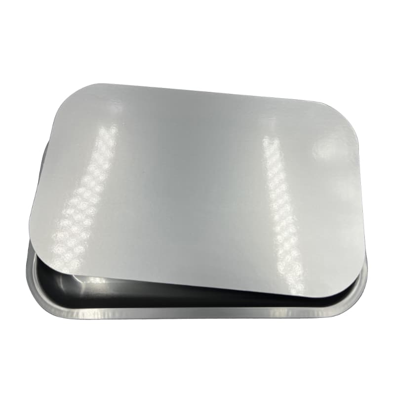 Gray Metal Rolling Tray 7" x 5" with Magnet Cover delivered by bud.com