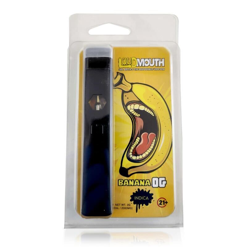 Banana OG D8 Vape Pen delivered by bud.com