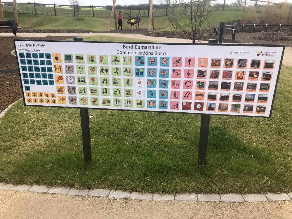 Communication Boards to be installed in playgrounds/parks throughout ...