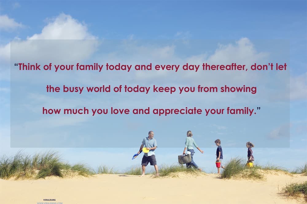 Inspirational Family Quotes - Top 50 Family Quotes - Viral Rang