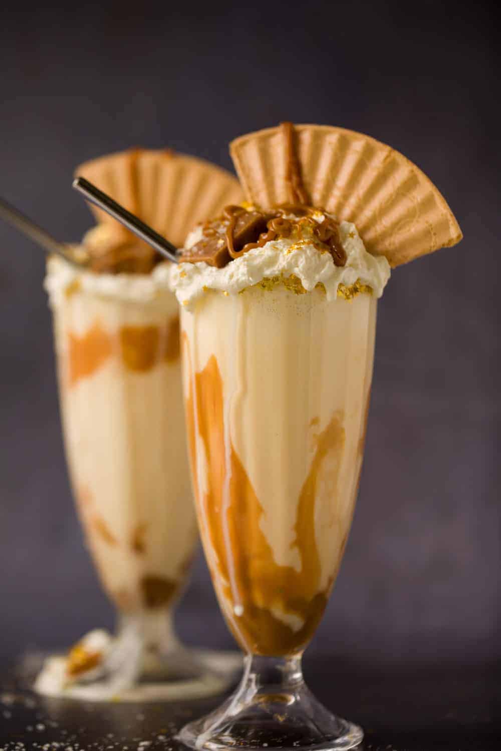 Salted Caramel Milkshake