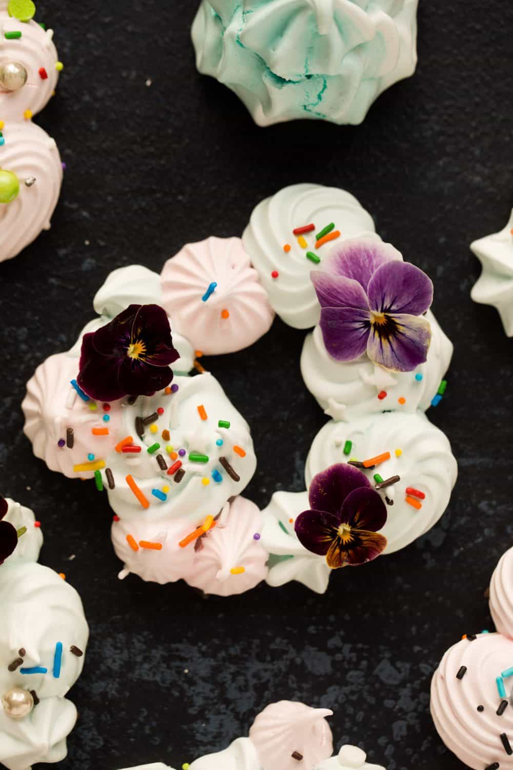 Christmas Tree Meringues | Amy Treasure