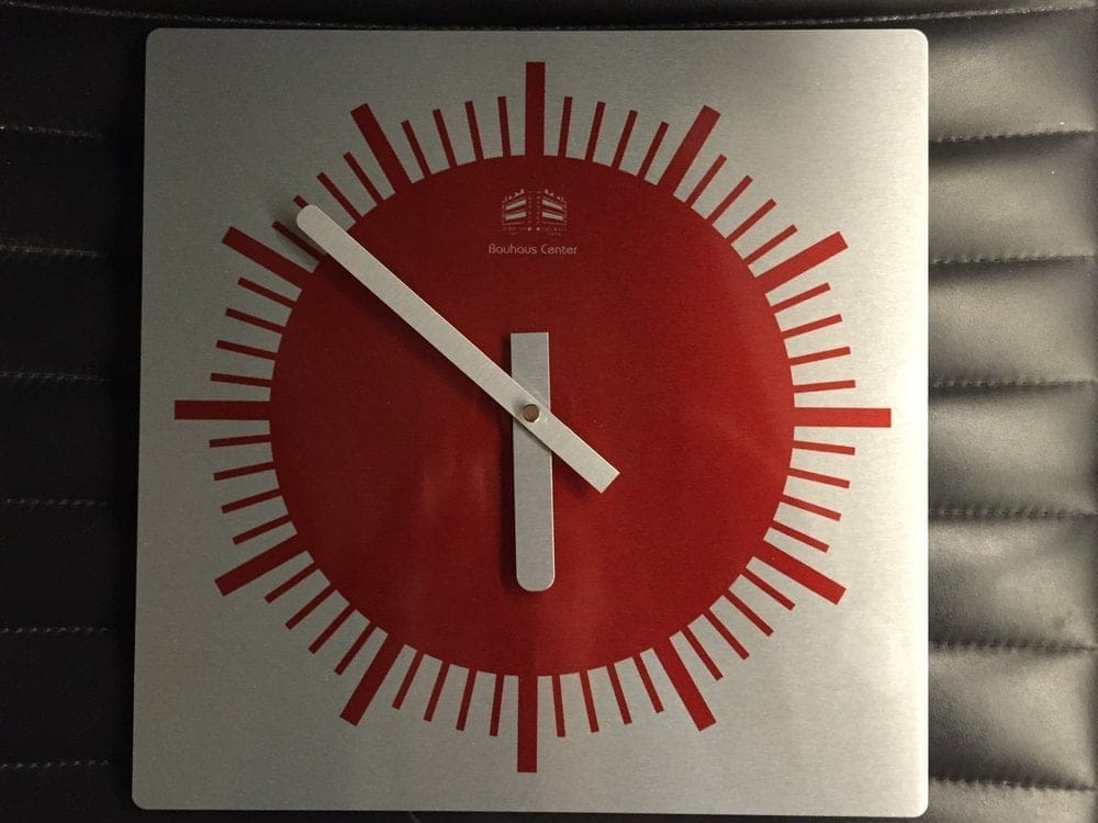 Bauhaus Center Wall Clock | Bauhaus Center Tel Aviv