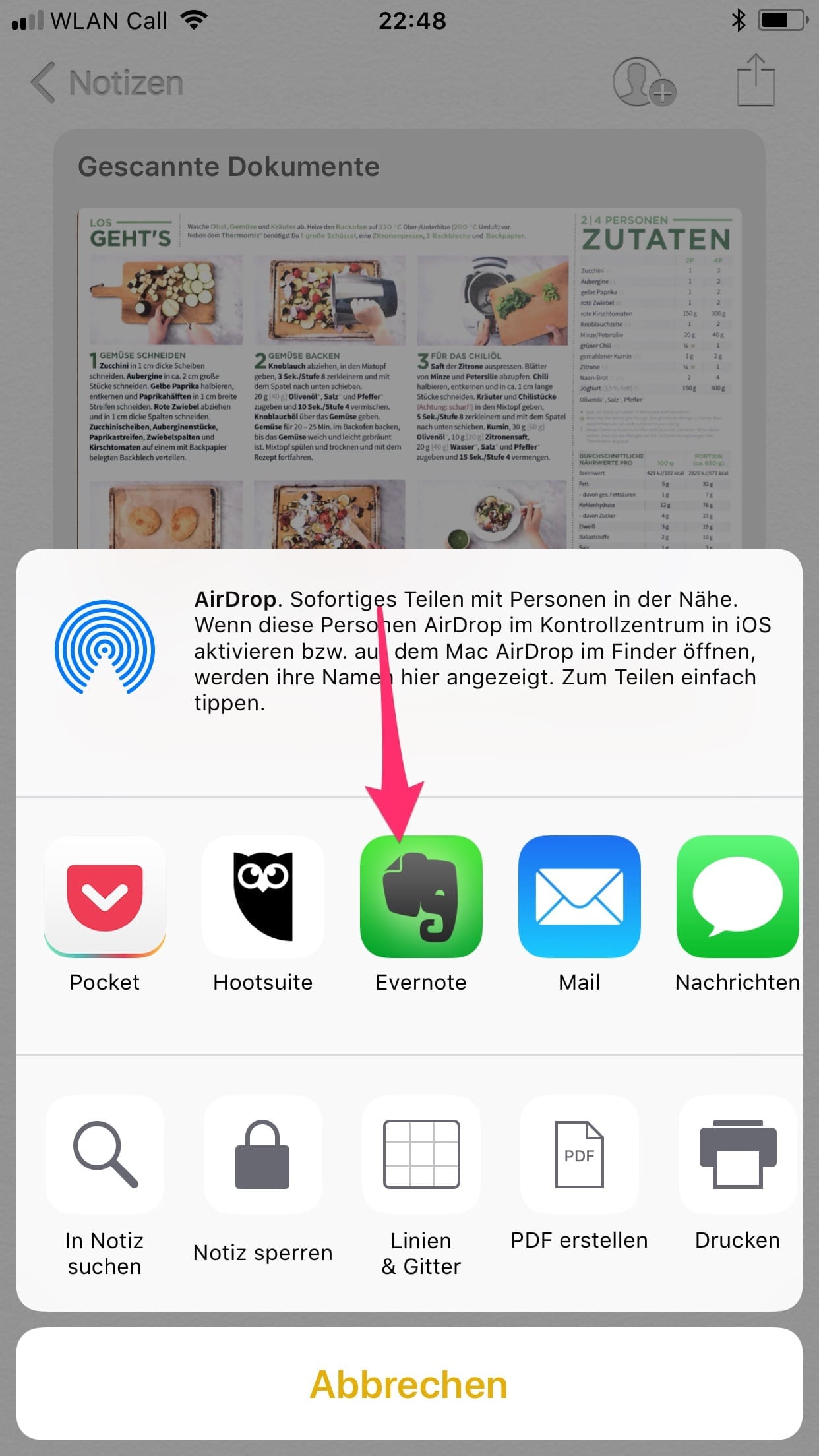 Dokumente Scannen mit dem iPhone - ganz ohne zusätzliche App