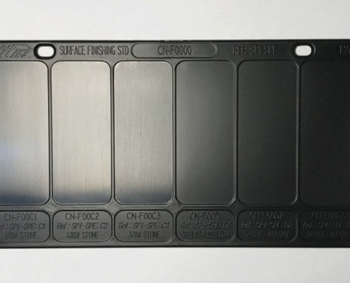 VDI 3400 Texture Card & SPI finish Card - Plastopia