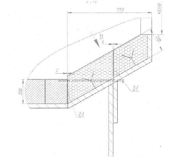 Kiln Inlet section casting procedure - INFINITY FOR CEMENT EQUIPMENT