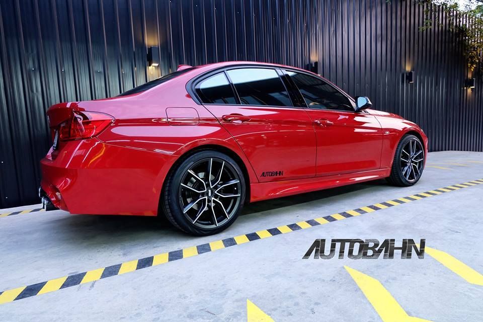BMW 3 series F30 Red BBS XA | Wheel Front