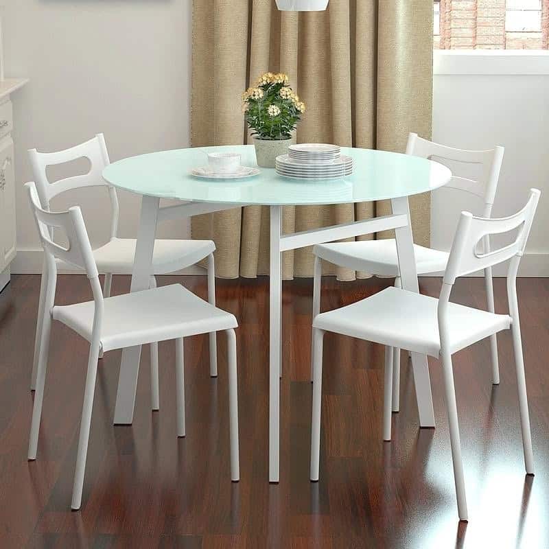 Displaying Photos of Small Round White Dining Tables (View 9 of 20 Photos)