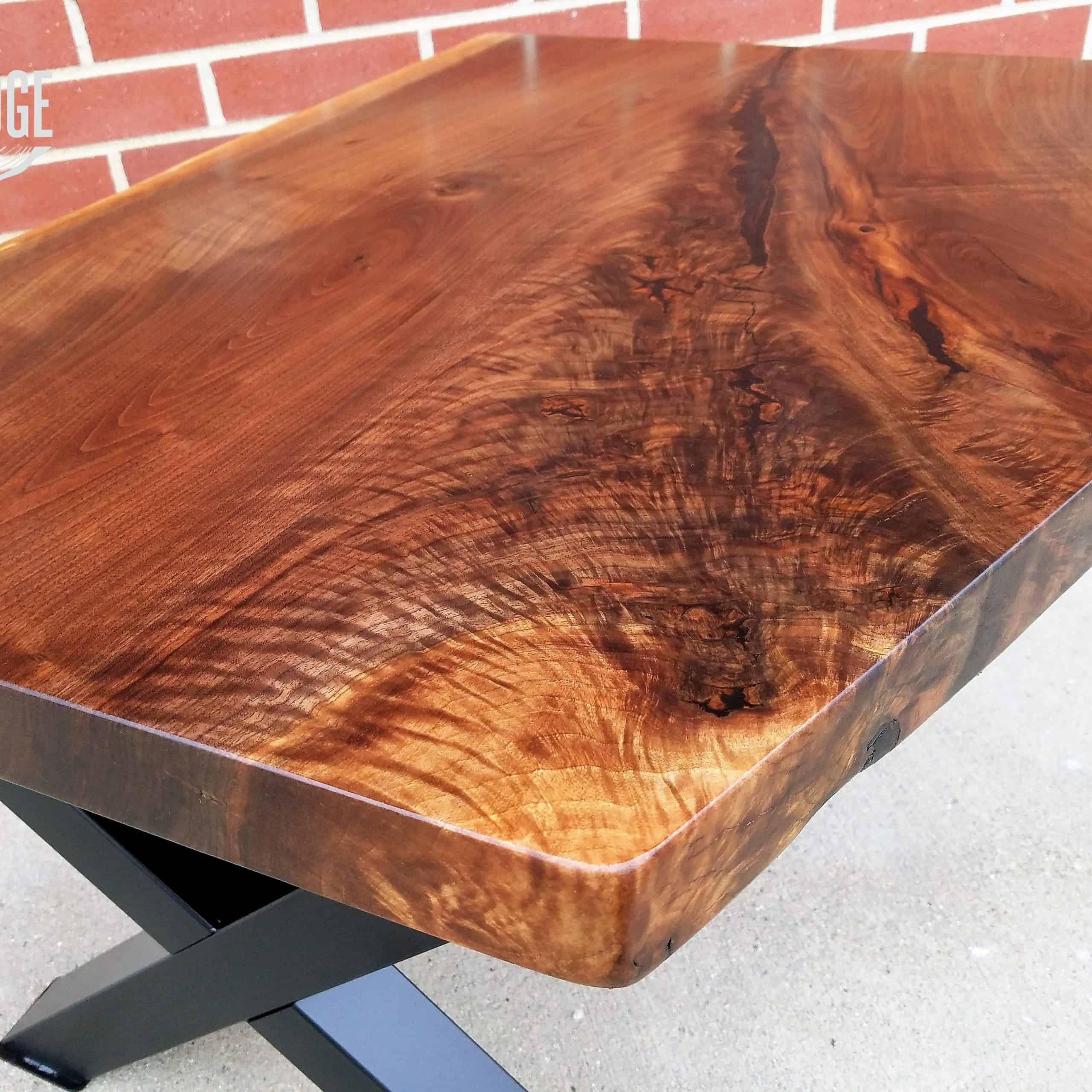 Image Gallery of Rustic Walnut Wood Coffee Tables (View 7 of 15 Photos)