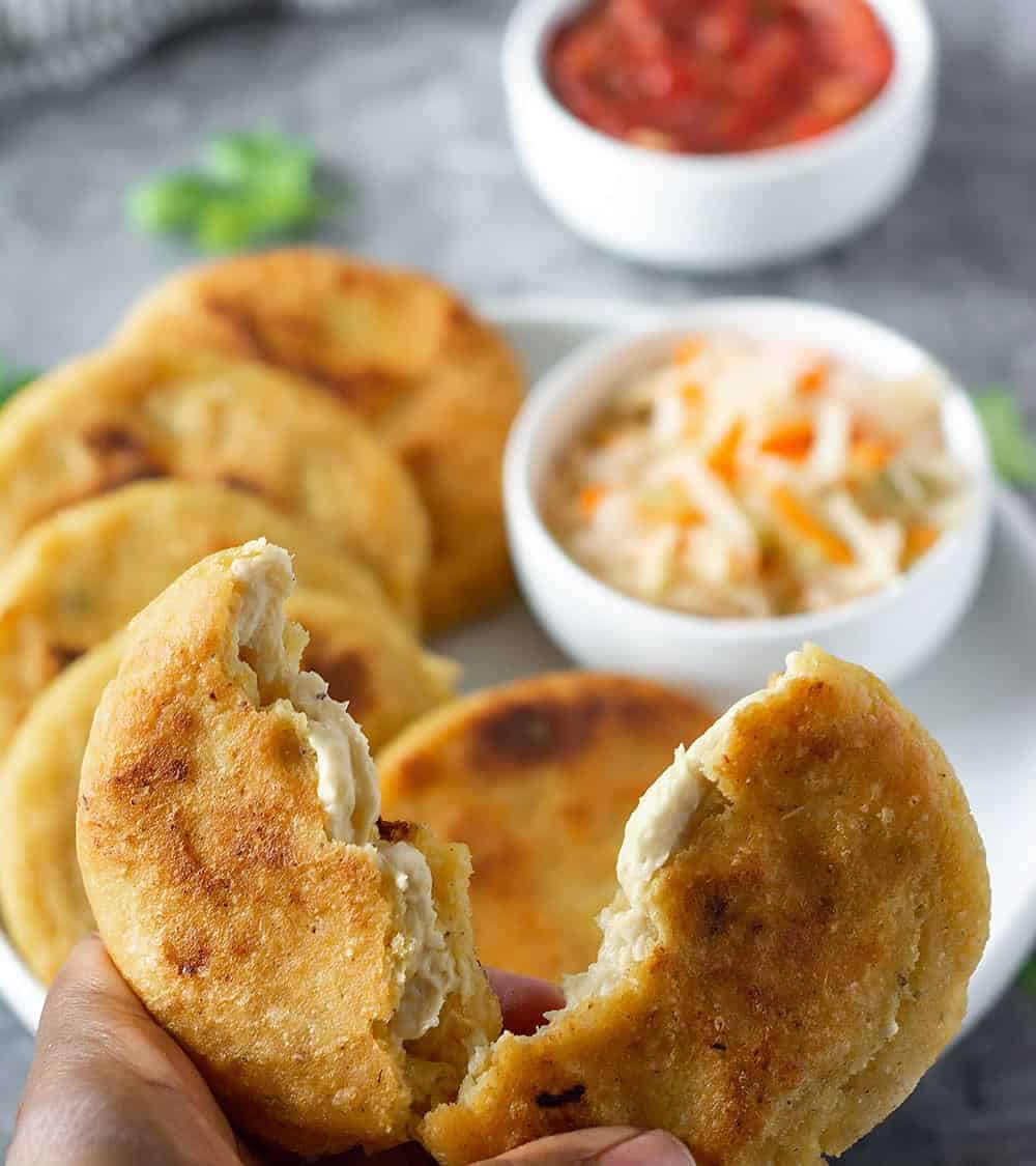 Vegan Pupusa Recipe - Healthier Steps