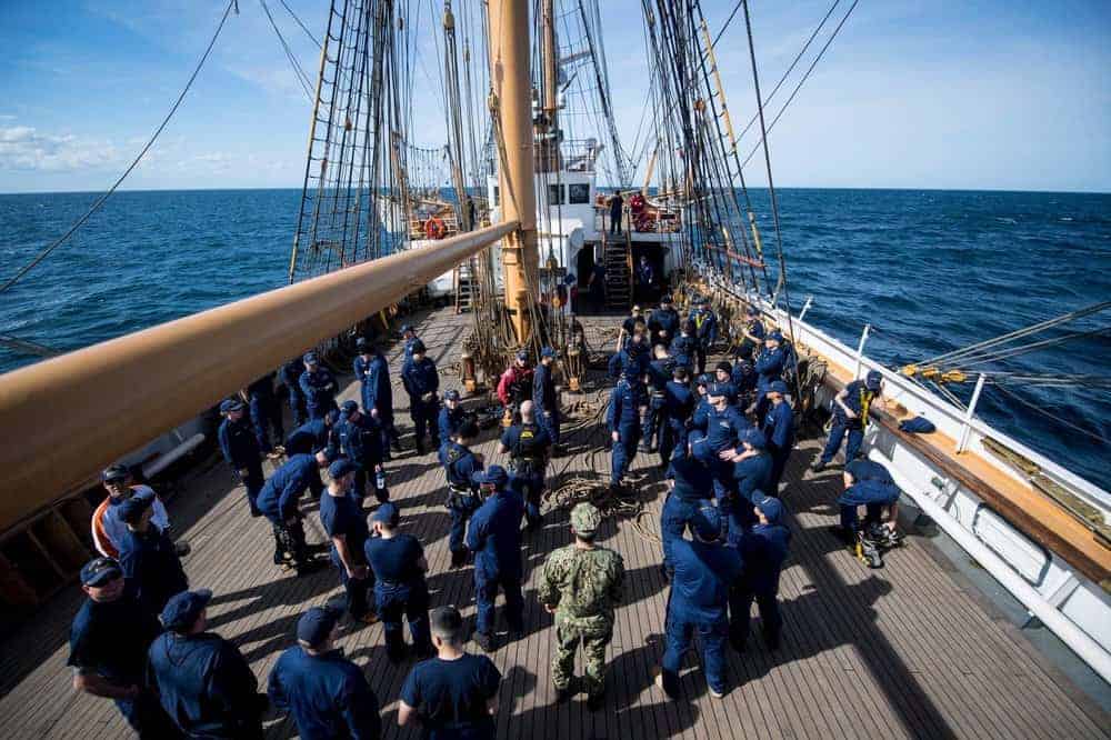 Coast Guard Cutter Eagle Takes a Trip Down the Bay | Chesapeake Bay ...