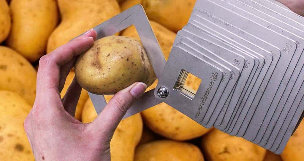 Potato Sizing Squares - Quick Potato Sizing - Martin Lishman Ltd