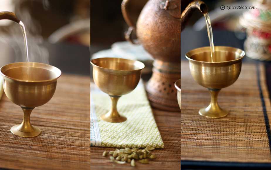 Kashmiri Kahwa - Green Tea with Nuts from Kashmir