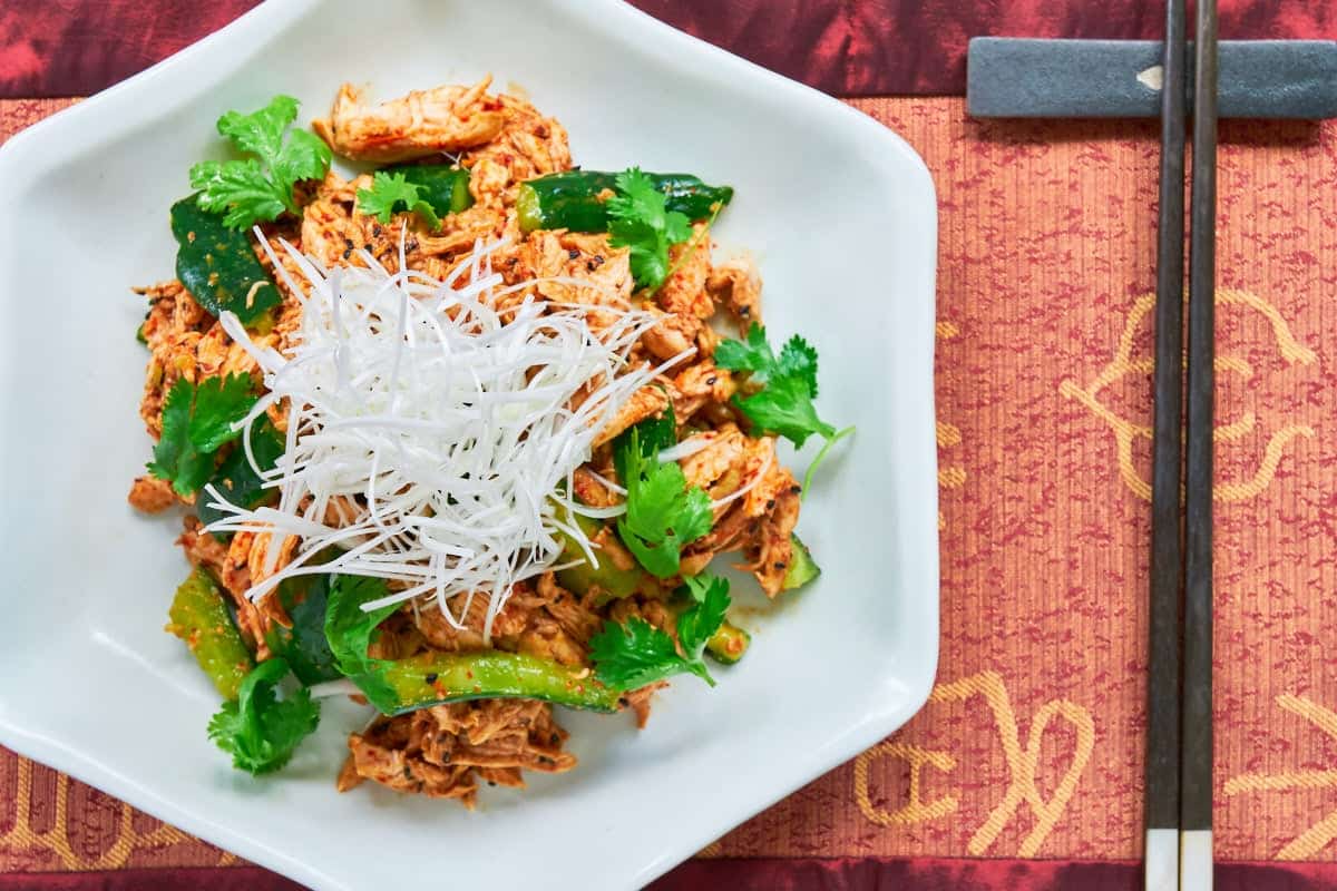 Best Bang Bang Chicken Recipe with Sesame Chili Sauce