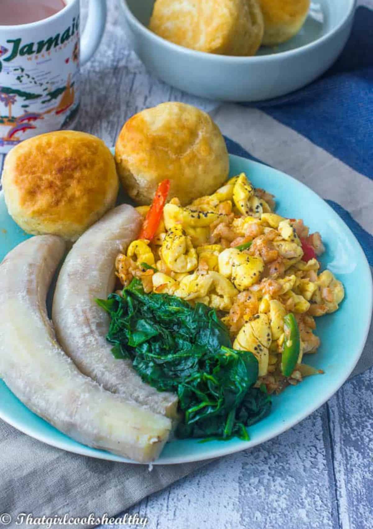 Jamaican Ackee and Saltfish | That Girl Cooks Healthy