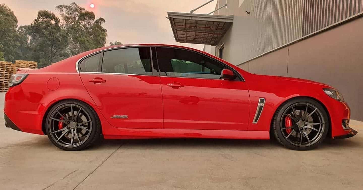 Holden Commodore VF SS Red Koya SF06 | Wheel Front