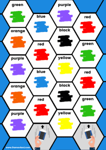 Colors - A Complete ESL Lesson Plan | Games4esl