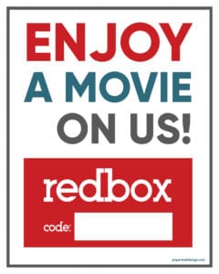 Easy Gift Idea - Redbox Movie Rental | Paper Trail Design