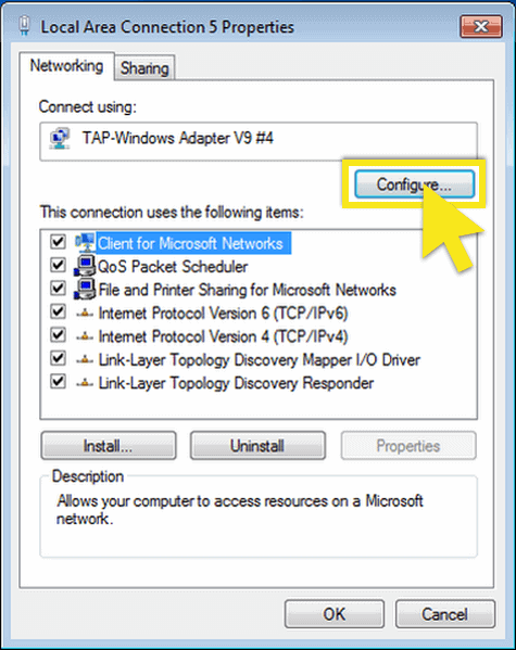 Multiple TAP/Unable to Use Adapter | ExpressVPN