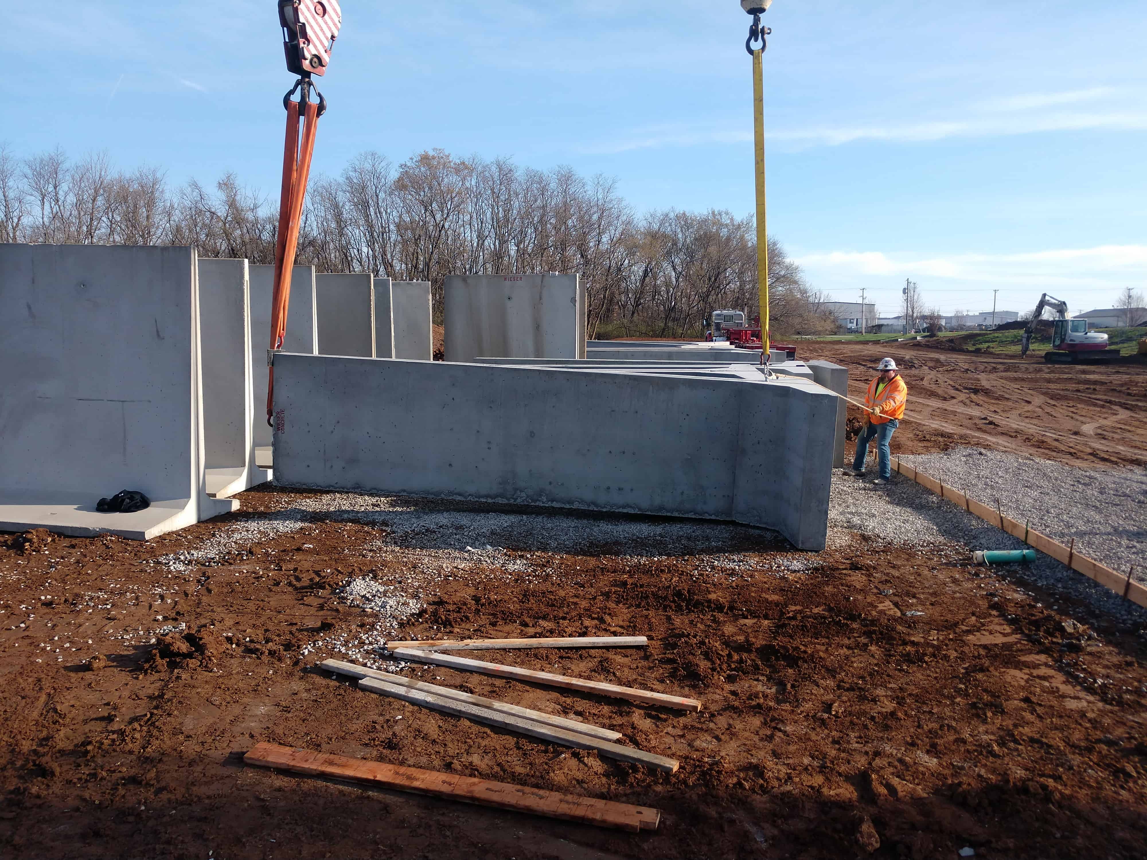 Firing Range Wall Panels | Project Profile | Wieser Concrete