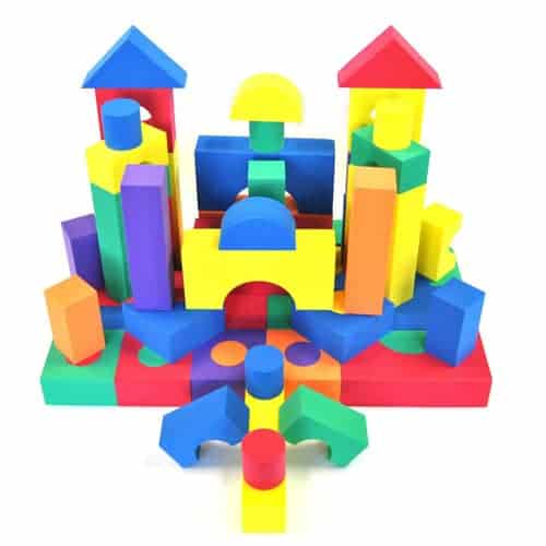 Fun Foam Blocks For Kids (50 Piece Set) - Supersavings