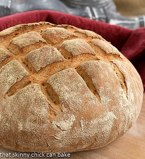 Whole Wheat Country Bread - That Skinny Chick Can Bake