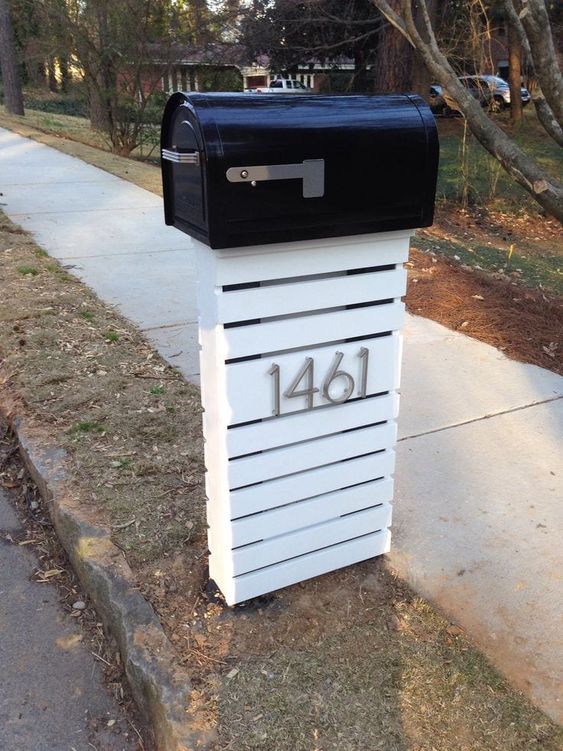DIY mailbox Post Designs And Ideas THE HOMESTUD diy-mailbox-post-designs-and-ideas-the-homestud