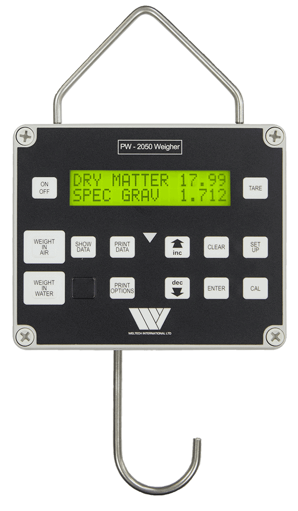 Weltech Hydrometer Digital Dry Matter Weigher - Martin Lishman Ltd
