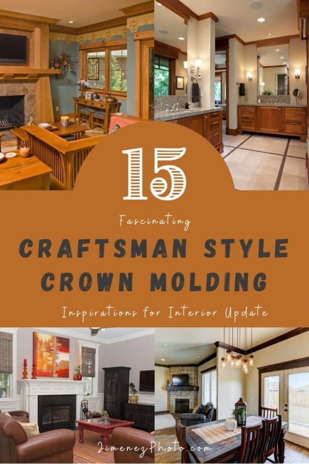 15 Fascinating Craftsman Style Crown Molding Inspirations for Interior ...