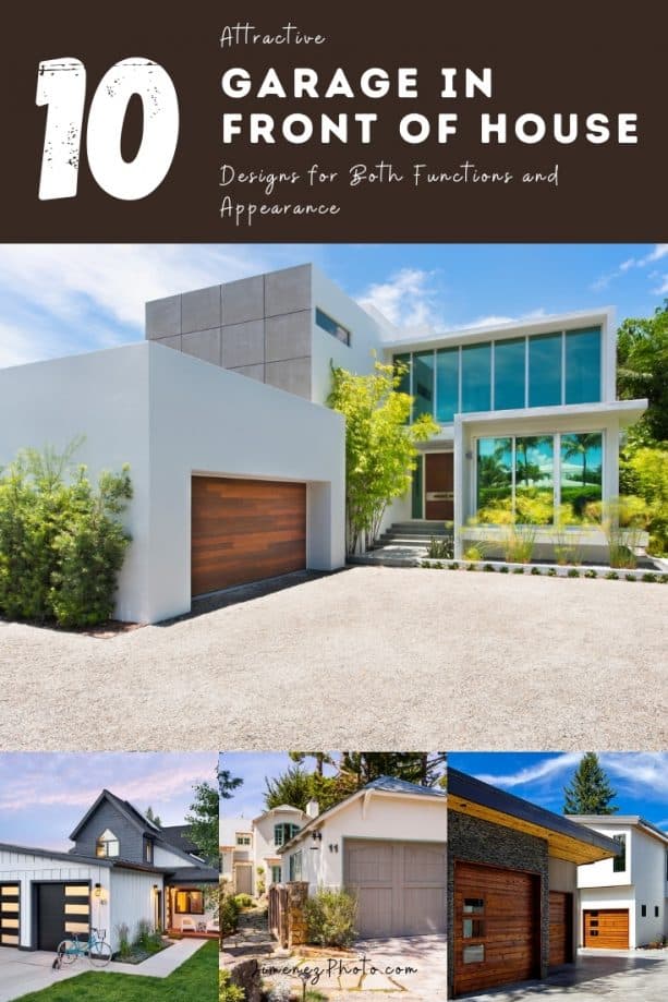 10 Attractive Garage in front of House Designs for Both Functions and ...