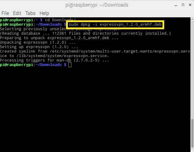 Comment configurer et utiliser l'appli ExpressVPN pour Raspberry Pi