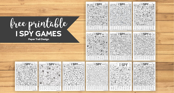 Free Printable I Spy Animal Activity {Boredom Buster} | Paper Trail Design