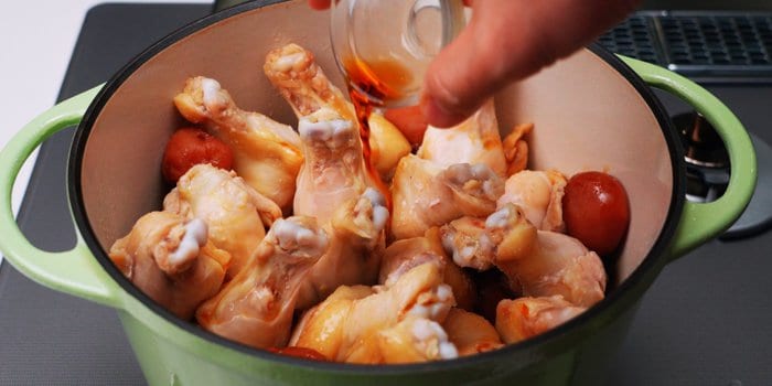 Umeboshi Chicken Recipe (鶏肉の梅煮 - Chicken Braised with Ume)