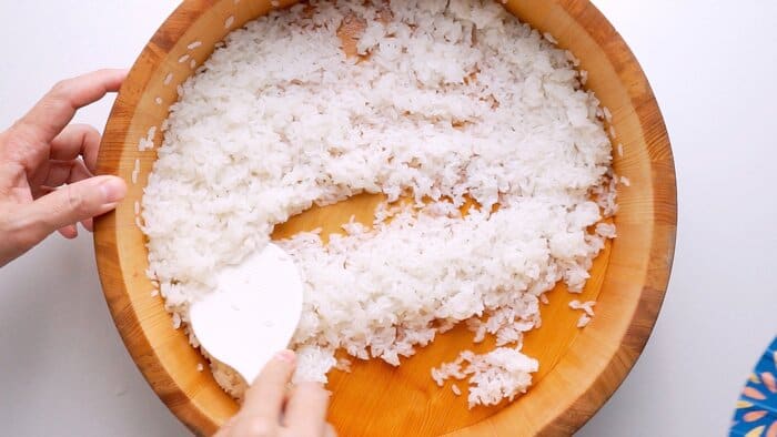 Sushi Rice Recipe Tutorial - How to make Sushi Rice with step-by-step ...