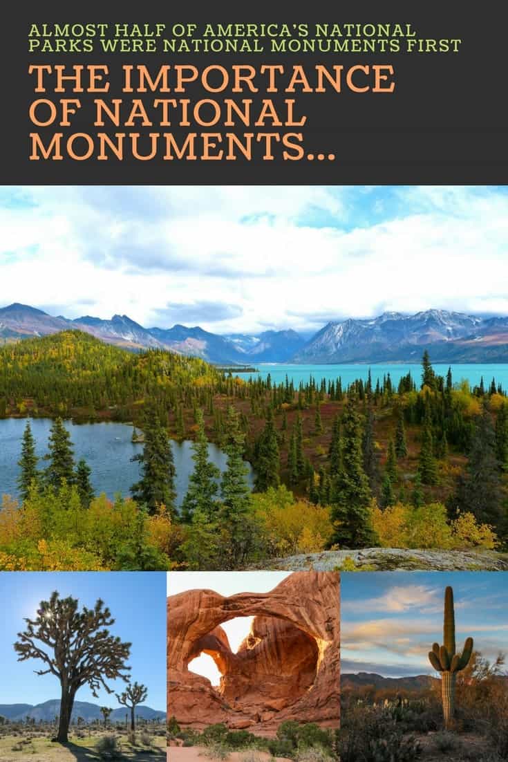 National Parks That Used To Be National Monuments - List / Overview