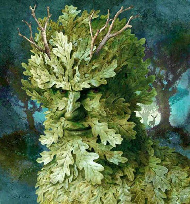 The Green Man - An Anchient Celtic Symbol Of Rebirth