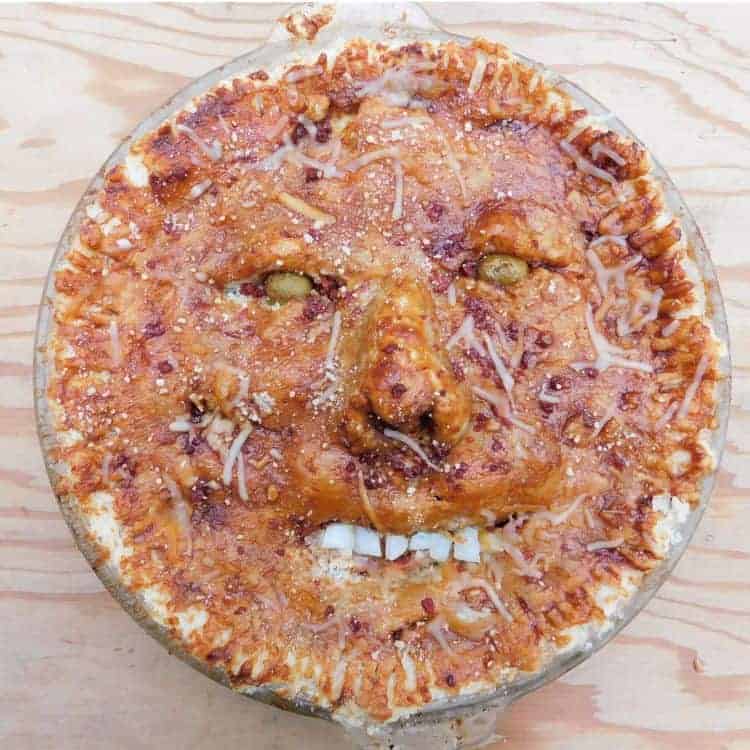 People Pot Pie - Crafty Little Gnome human face meat pie recipe tutorial