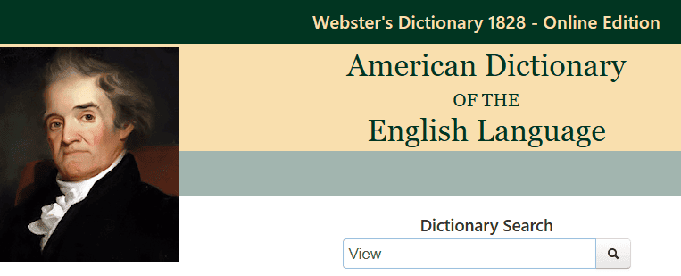 Resource 1: Webster's 1828 American Dictionary « Scripture Notes