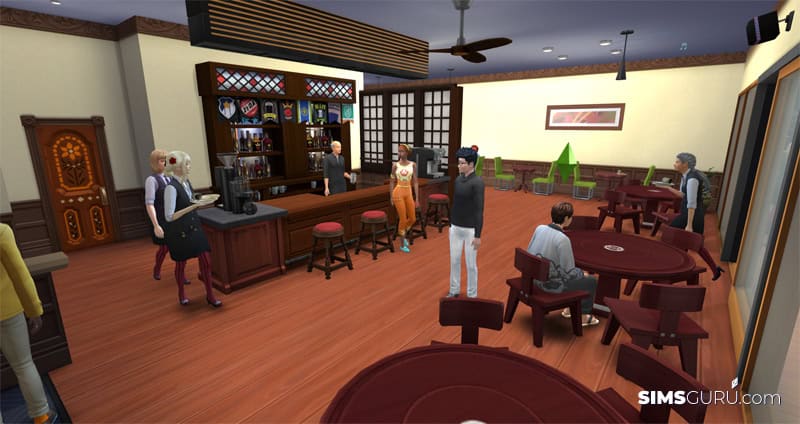 Restaurante - Cafetería Anteiku // Tokyo Ghoul - Simsguru