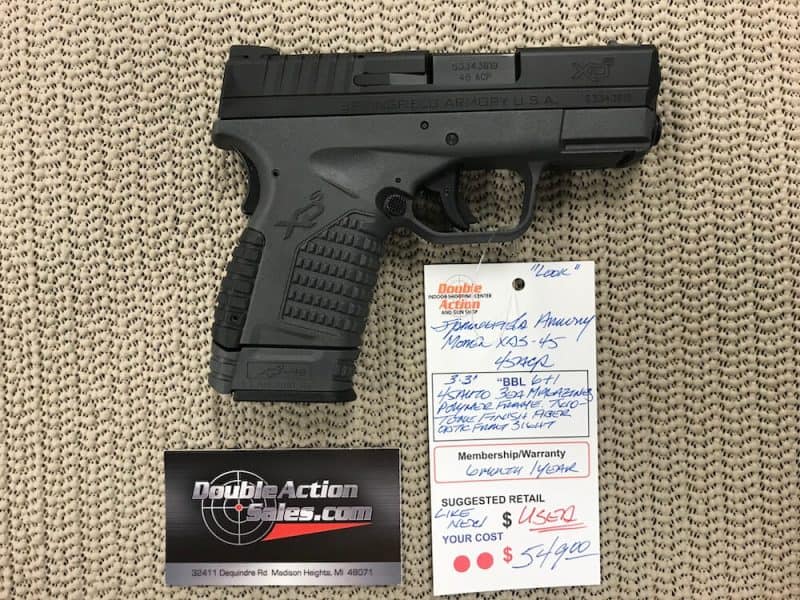 Springfield XDS 45 (Used) | Double Action Indoor Shooting Center & Gun Shop