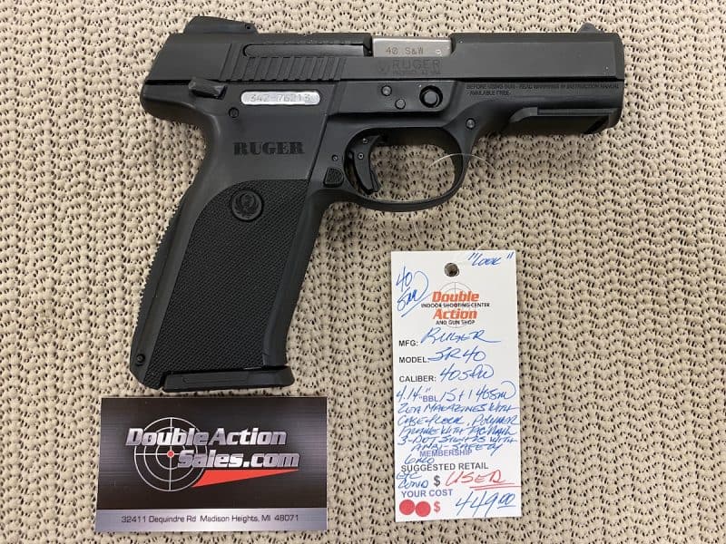 Ruger SR40 (Used) | Double Action Indoor Shooting Center & Gun Shop