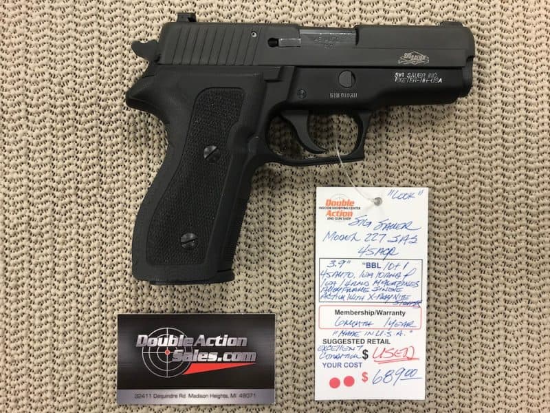 Sig Sauer P227 SAS (Used) | Double Action Indoor Shooting Center & Gun Shop
