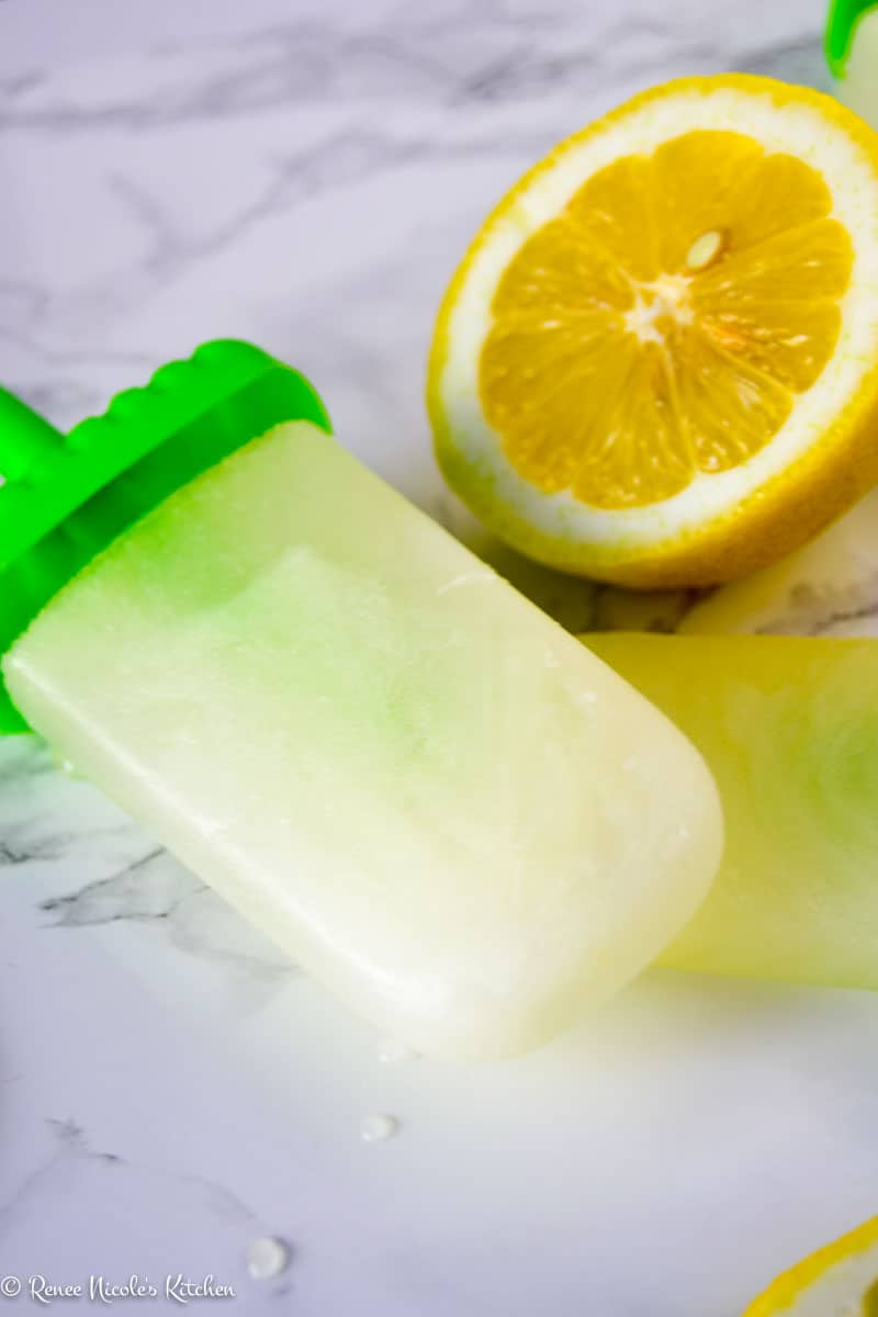 Spiked Lemonade Popsicles - Renee Nicole's Kitchen