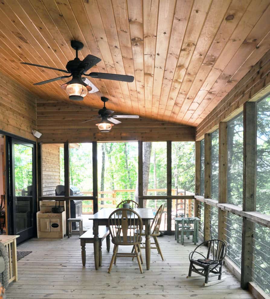 16 Impressive Tongue and Groove Porch Ceiling Ideas to Get Inspired ...