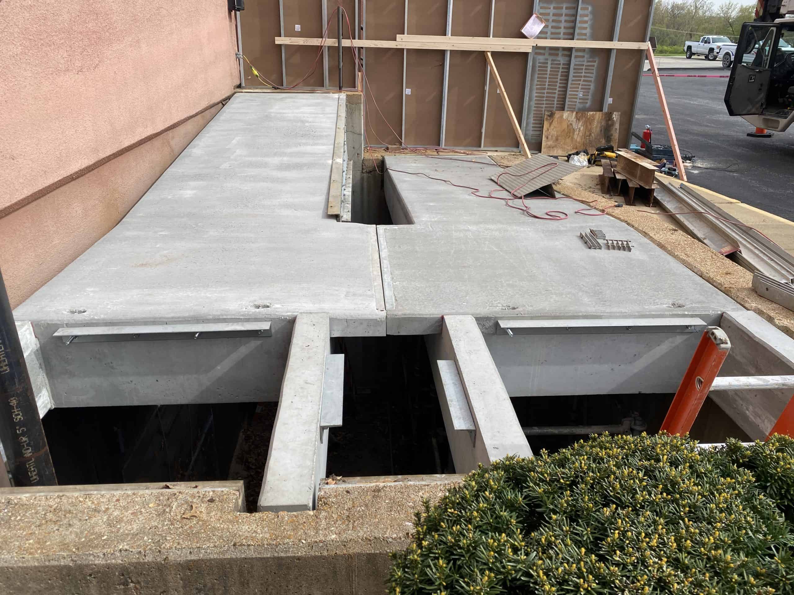 Mallinckrodt Handicap-Accessible Entryway Ramps | Wieser Concrete