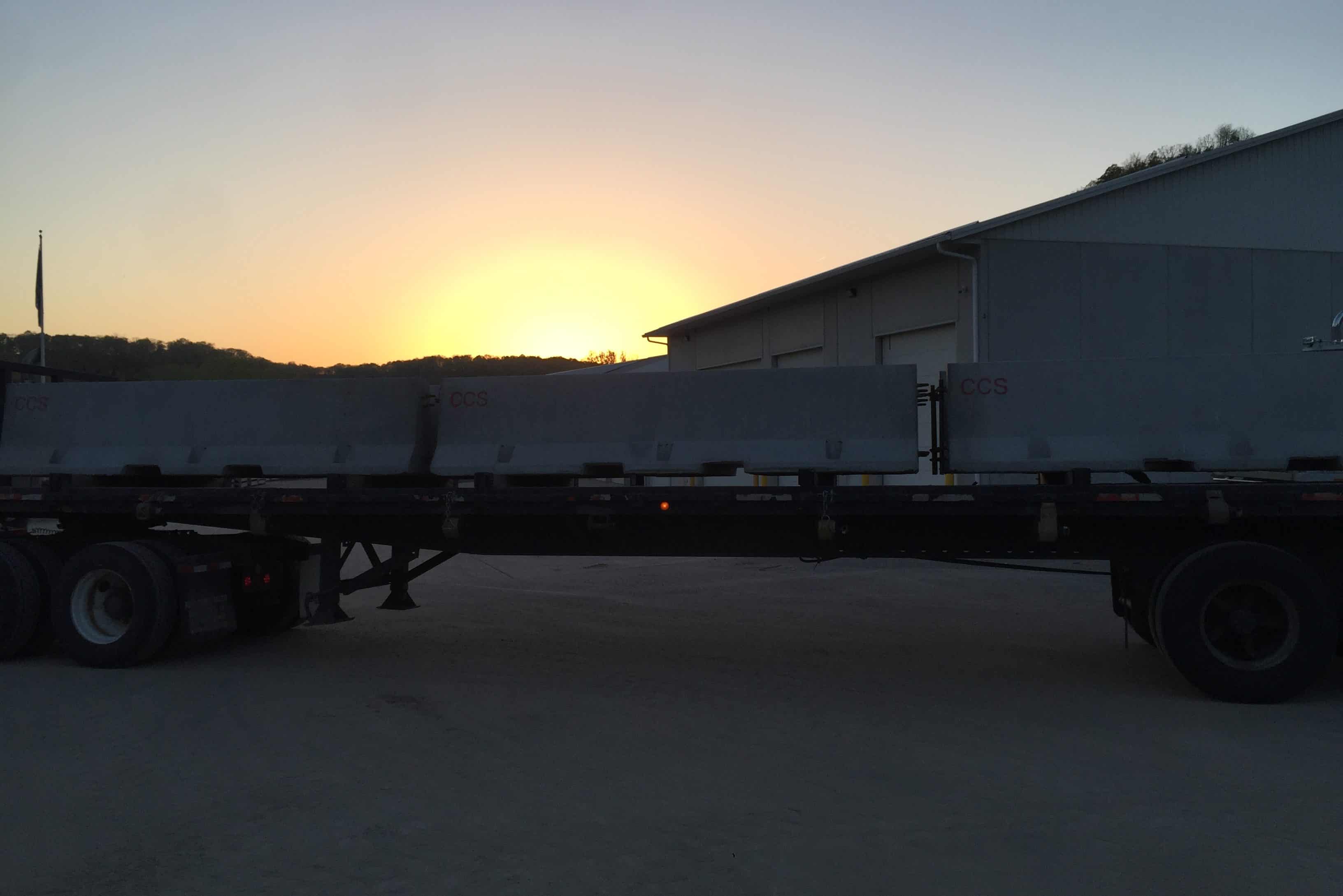 Concrete Highway Median Barriers | Jersey Barriers | Wieser Concrete