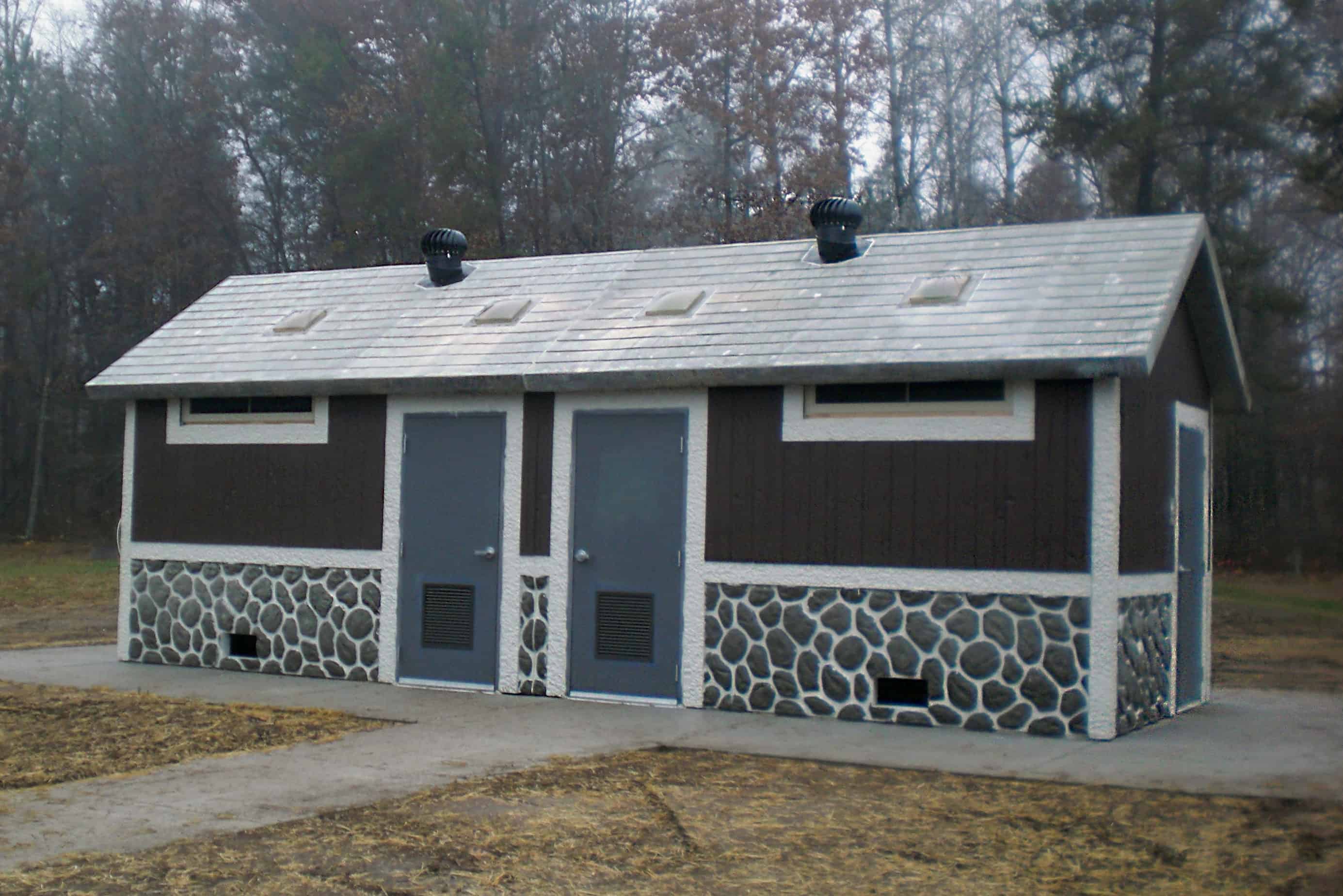 Restroom Buildings Flush and Pit | Wieser Concrete